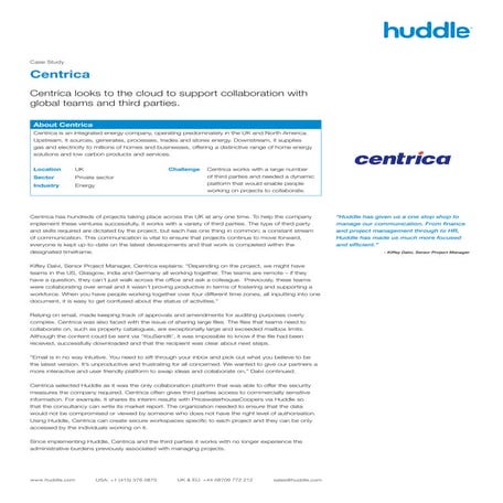 Centrica Case Study | PDF