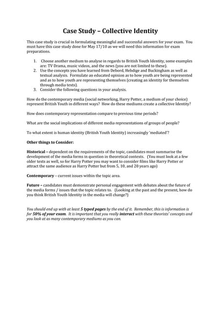 Shot By Shot Analysis Assignment | DOCX