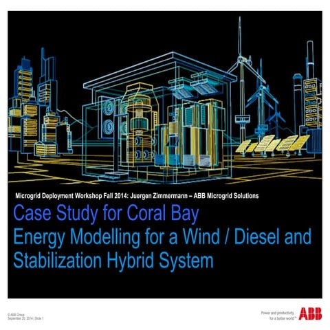 Case study for CORAL BAY energy modelling for a WIND DIESEL and ...