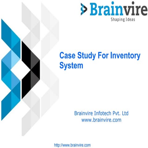 Case study for Inventory Management System Software | PPT