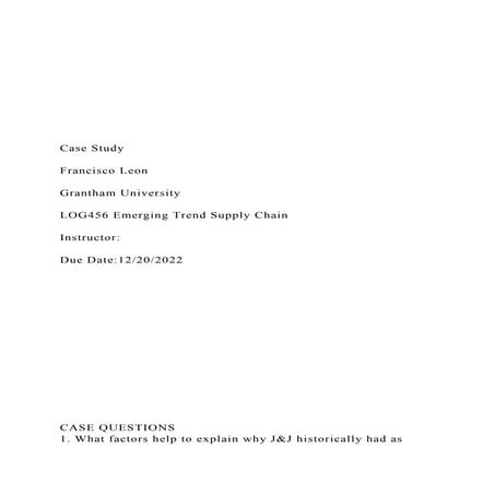 Jack neift trucking company (Case Study) | PPTX