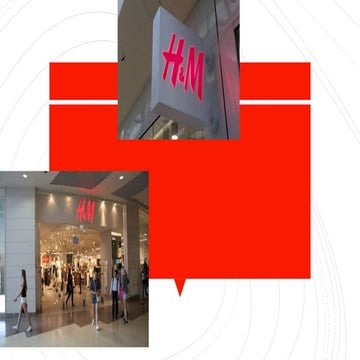 SALES AND DISTRIBUTION CASE STUDY study h&M | PPTX
