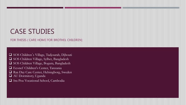 SOS VILLAGE JORDAN | PPTX