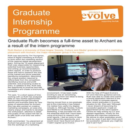 Case Study Internship Flyer | PDF | Business Administration | Business