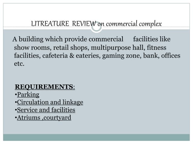 Shopping mall case study | PPTX
