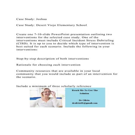 Case Study JoshuaCase Study Desert Viejo Elementary School.docx