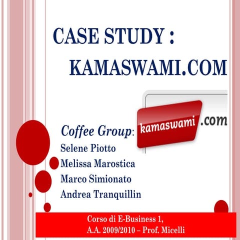 Case Study Kamaswami | PDF
