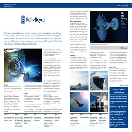 Case study marki rolls royce z angielskiego albumu superbrands | PDF