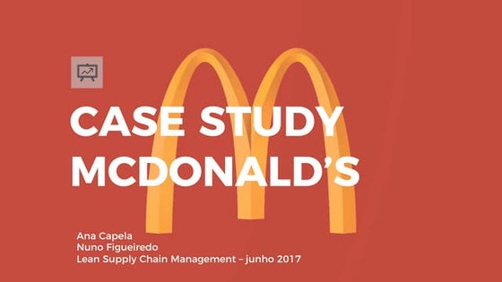 Mcdonalds Case study | PPT