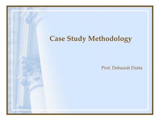 An Approach To Case Analysis | PDF