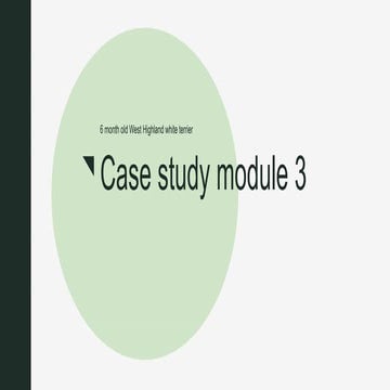 Canine Dermatology Case study module 3.pptx