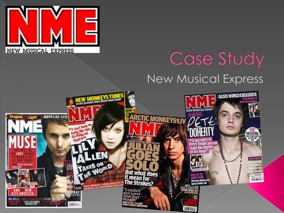 Magazine cover analysis NME magazine | DOCX