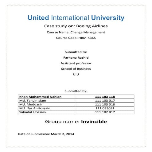 Case study air India Rise and Fall by Hardik Bhandari | PPTX