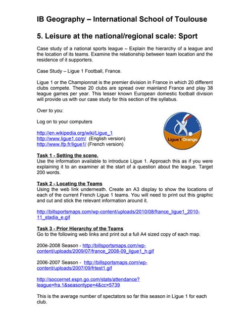 Grand Prix - Sports, Leisure & Tourism IB Geography | DOCX | Auto ...