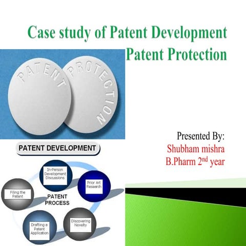 Case study of patent development | PPTX