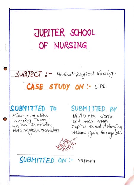 Care Plan -Fracture //GNM ,B.Sc nursing 2024#2k24//RGUSH, | PDF