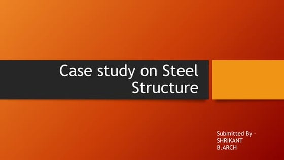 Case Study: Suspension Structures | PPT