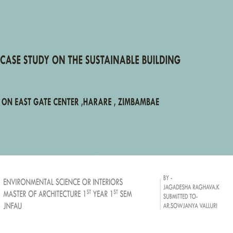 Kinetic Facades Presentation with Case Study | PDF