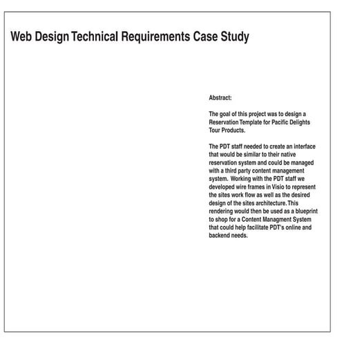 Case study template | PPTX