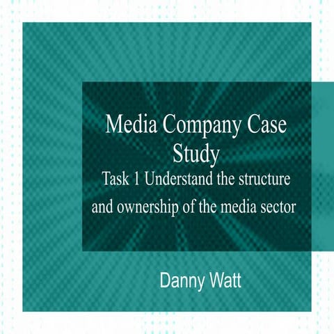 Strategic Management: Walt Disney Case Study | PPTX