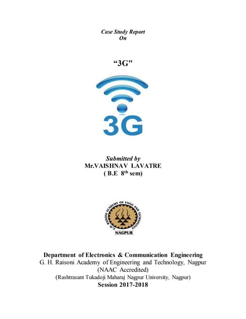 Generations of network 1 g, 2g, 3g, 4g, 5g | DOCX