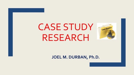 Understanding advanced Research Design (Case Study and Action Research ...