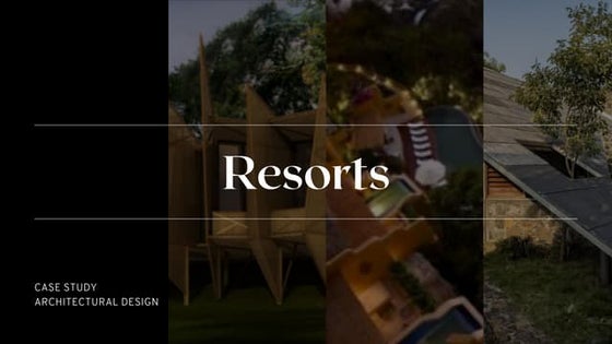 ECO RESORT A.d. case study machan lonavla | PPT