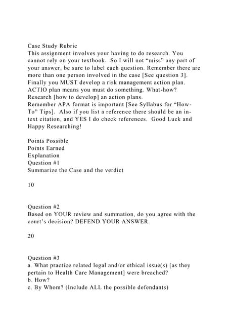 EIR Review Assignment | PDF