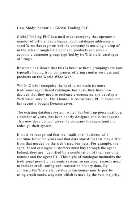 Case study for business process optimization | PDF