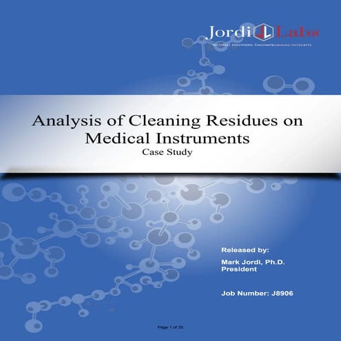 Case Study: Sterilization of Surgical Instruments | PDF