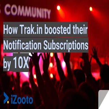 Building your Web Notification Subscriber Base | PPT