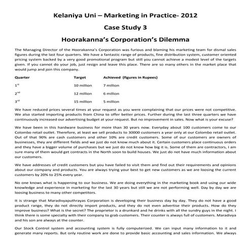 How to understand customers | DOCX