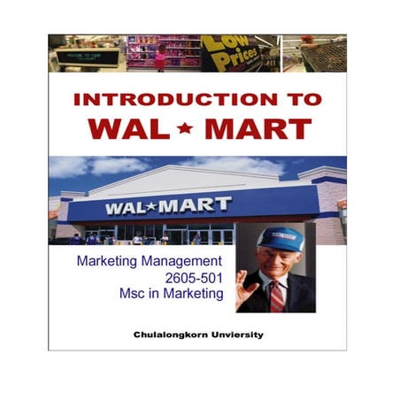 Wal-Mart: Case Study | PDF