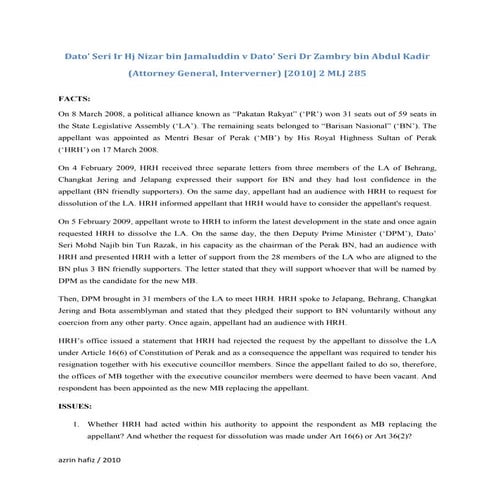 Case summary | PDF | Law