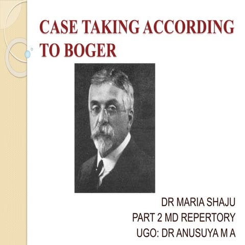 CASE TAKING ACCORDING TO BOGER.pptx