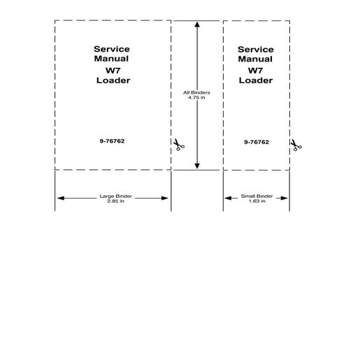 Case w7 wheel loader service repair manual | PDF