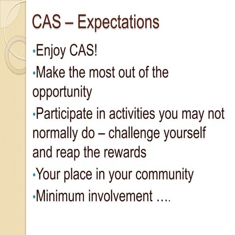 Cas expectations & reflections nov 29 | PPTX