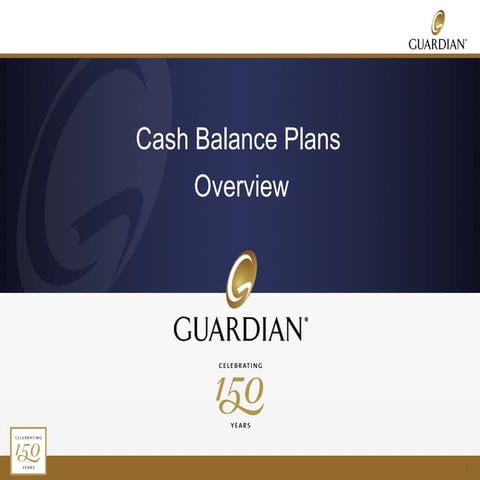 Cash Balance Plans Overveiw | PPT