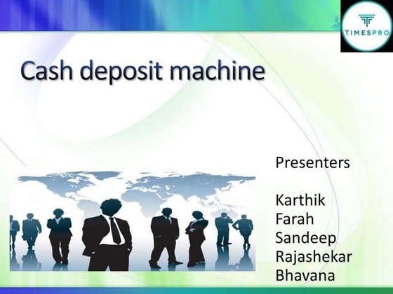 Cash recycler machine and atm | PPT
