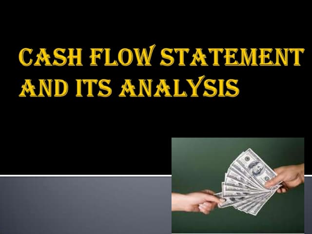 Cash Flow Statement | PPT