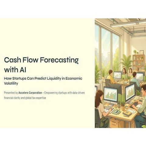 Cash Flow Forecasting with AI How Startups Can Predict Liquidity in ...