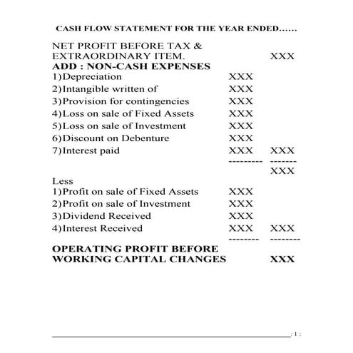 Comparative income statement | DOC