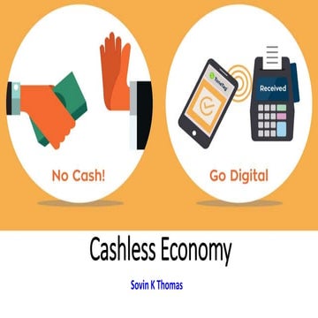 Cashless economy | PPTX