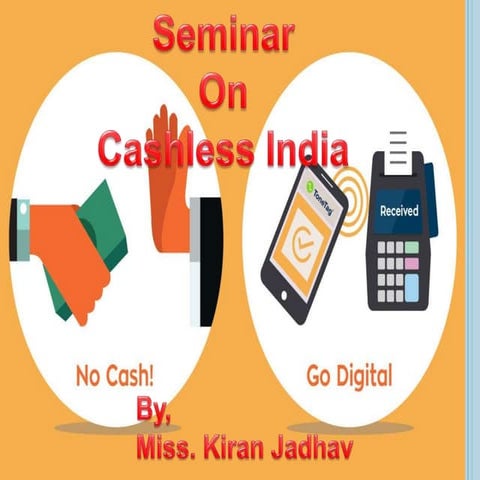 cashless india | DOCX