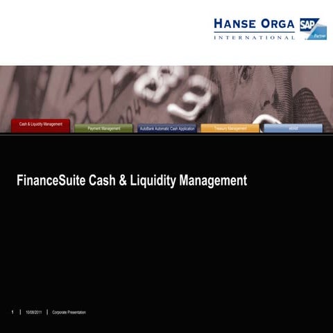 Cash Liquidity Management | PPTX
