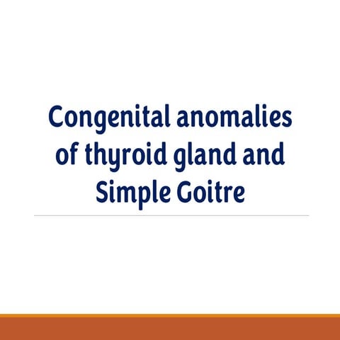 CA & Simple Goitre , surgery, Faculty of medicine .pdf