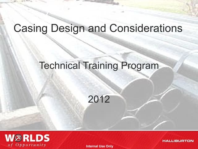 Casing design | PPTX