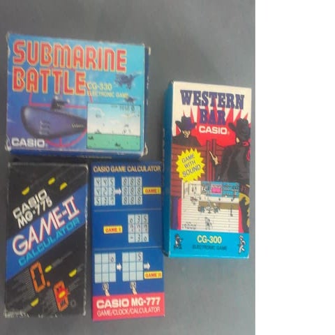 Casio retro LCD handheld games | PDF