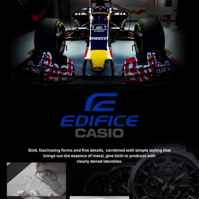 Casio edifice watches infographic | PDF