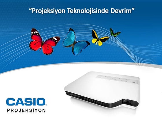 Casio Projeksiyon presentations